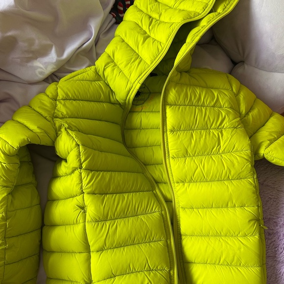 SAVE THE DUCK | Jackets & Coats | Kids Neon Yellow Puffer Jacket | Poshmark